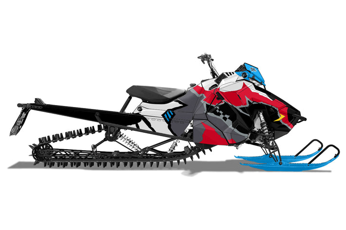 Polaris Snowmobile Wraps – Leif Alvarsson Art