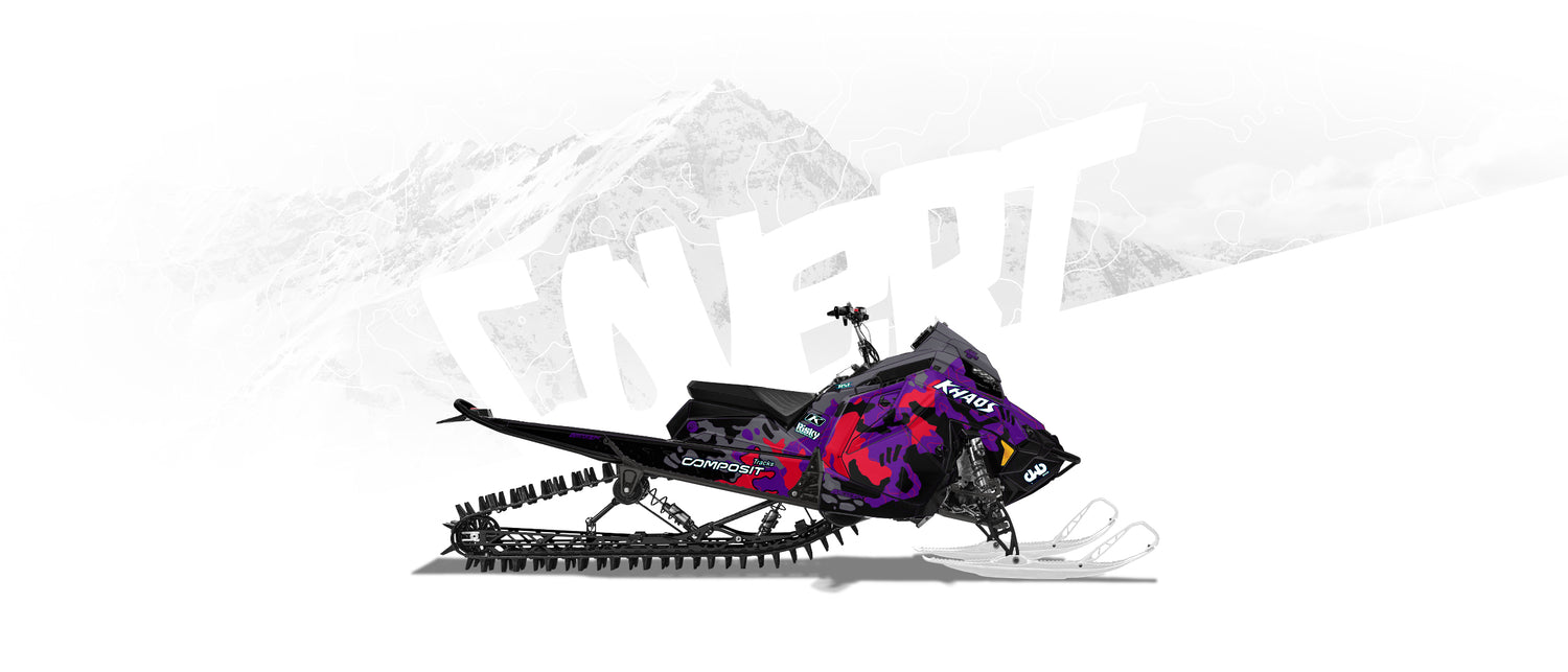 Polaris Snowmobile Wraps – Leif Alvarsson Art